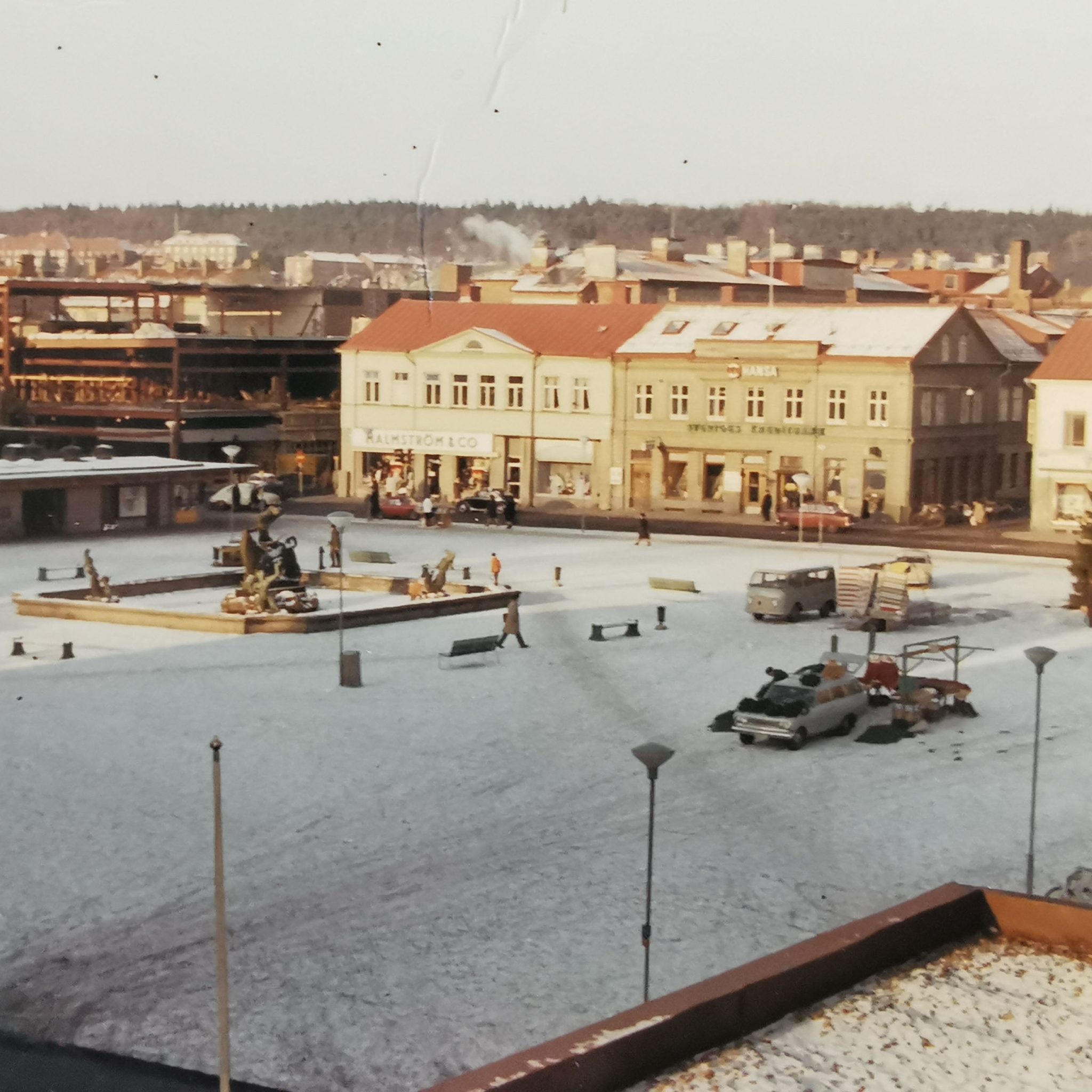 Stora torg 1967 – Gamla Halmstad